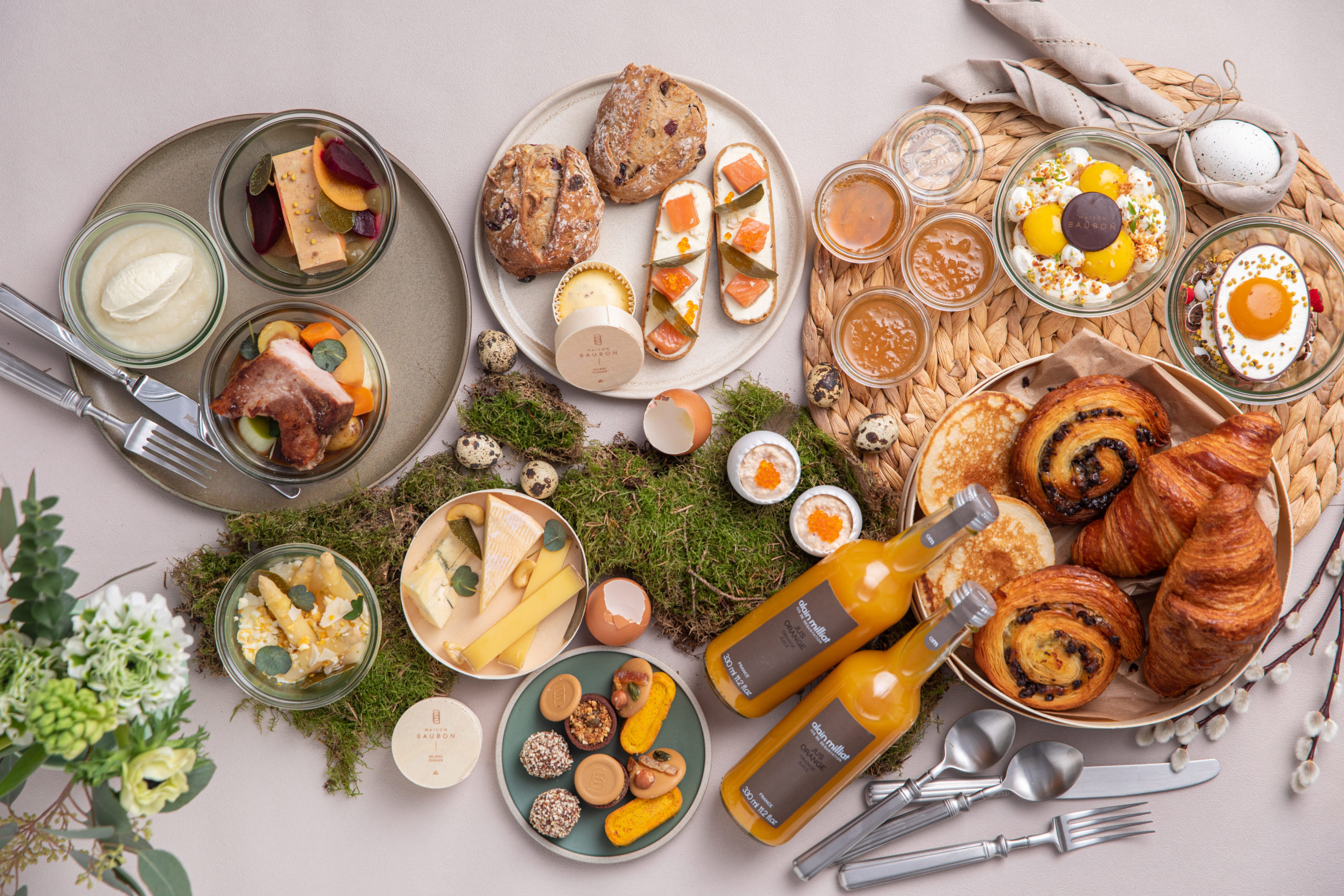 Brunch de Pâques | En Livraison - Maison Baubon
